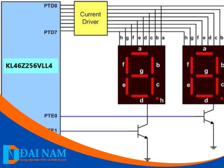 LED 7 đoạn là gì? Nguyên lý hoạt động và cấu tạo